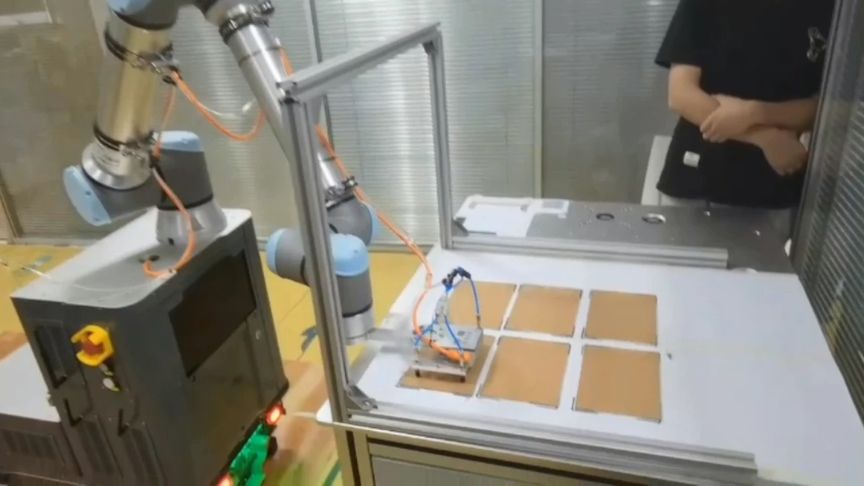 拓德工业协作复合机器人重复定位精度测试