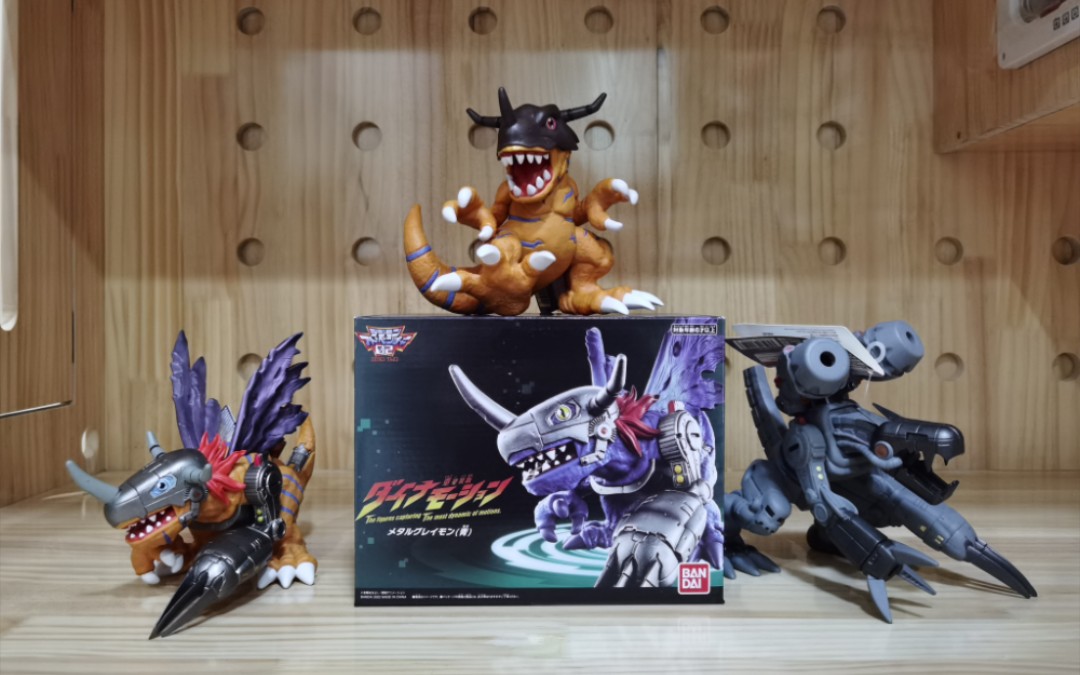 【数码暴龙/数码宝贝】万代DYNA MOTION系列软胶模型参上!