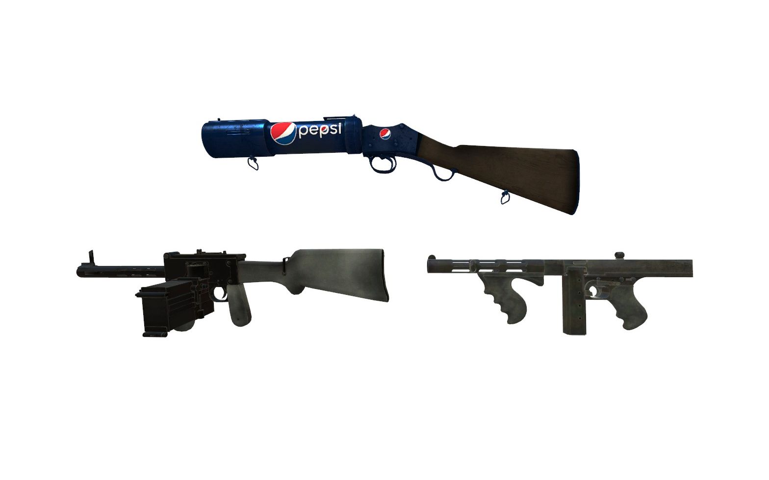 【GMOD】模组推荐:《战地1》的SMG 08/18和汤姆逊与榴弹(可乐)...