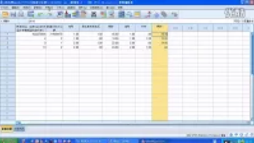 ...spss数据分析教程之spss描述性统计四格表卡方检验fisher确切概率法