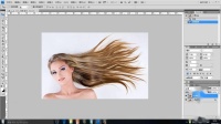 photoshop 通道抠头发丝