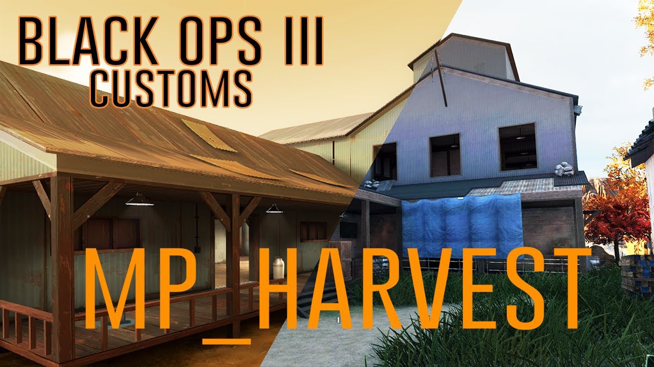 Black Ops 3 Custom Maps - TF2 koth_harvest / mp_harvest MP Map