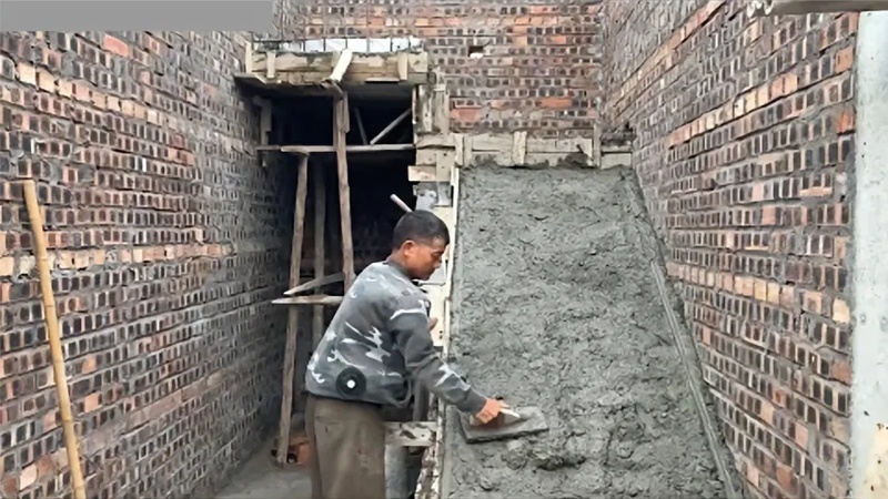越南农村自建房室内楼梯建造和设计,和国内有什么不同