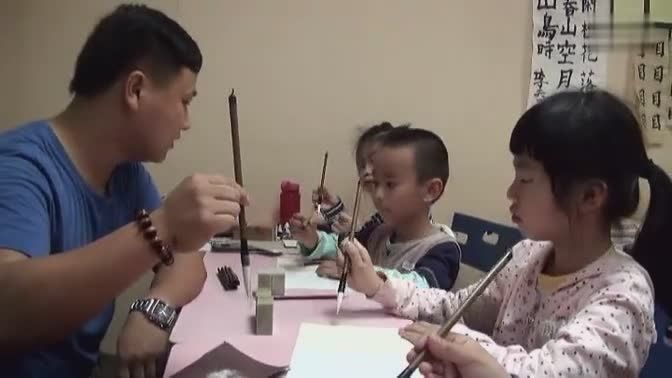 毛笔第一课——握笔姿势,偷偷录下来给你们了!