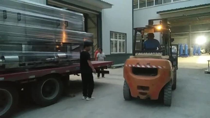 华美达餐具消毒设备又装一车发往新疆!#商用洗碗机