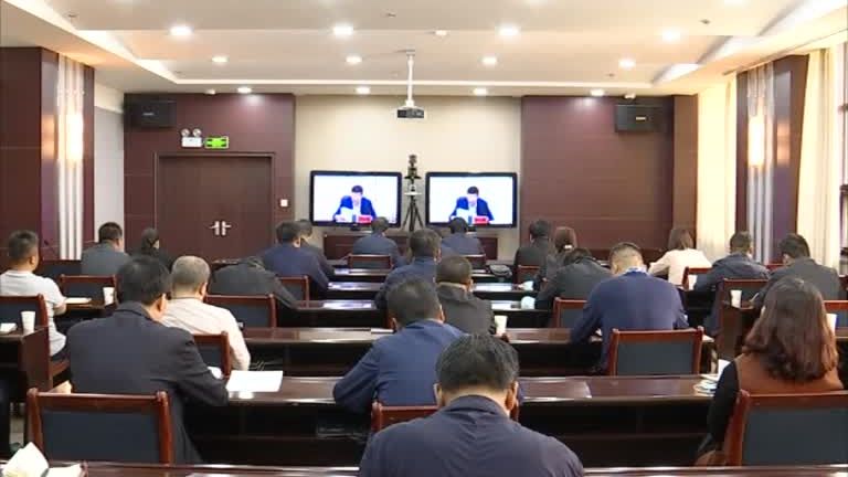 市信访工作联席会议全体(扩大)电视电话会议召开