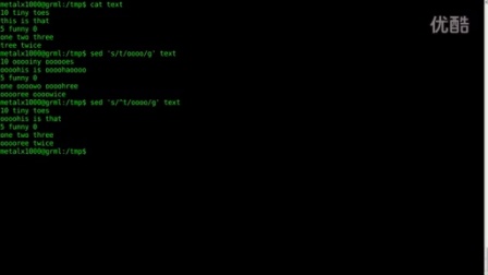 SED Substitute Beginning and End of Line Linux Shell Tutorial BASH