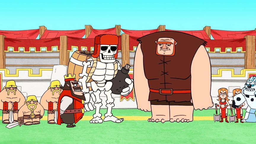 皇室战争:国王挑兵种的场景太眼熟,这不是皇帝翻牌子嘛!