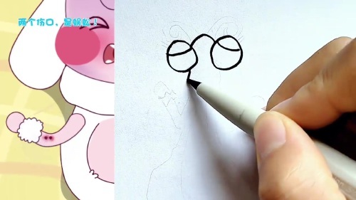 3412. 你认识这个动物吗?创意简笔画,少儿创意美术,画画