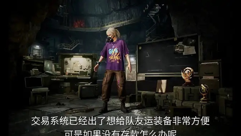 交易系统给队友运装备非常方便