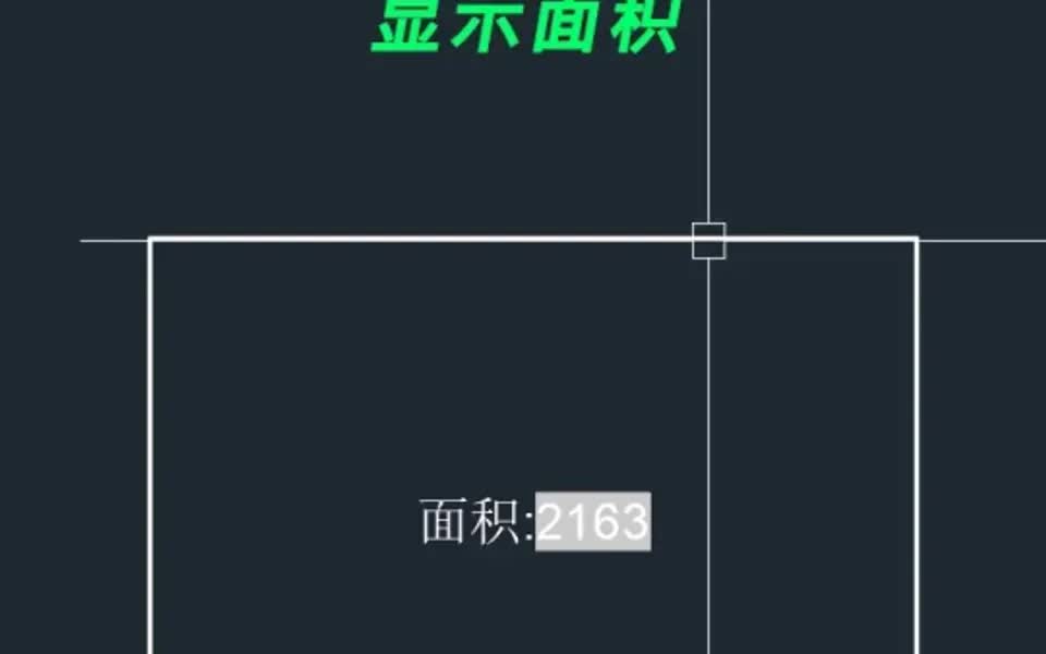 CAD文字的小技巧,显示出面积
