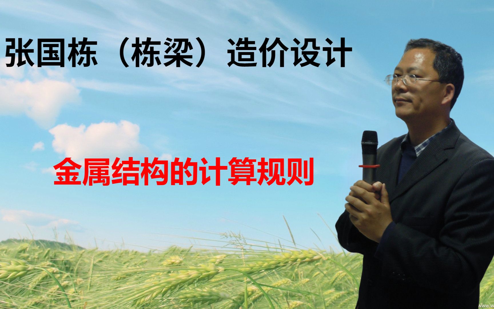张国栋(栋梁)造价:定额中金属结构的计算规则
