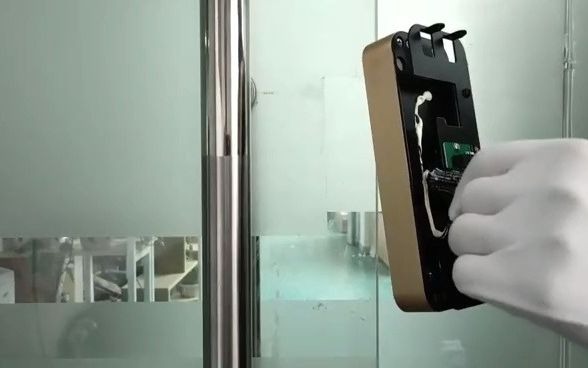 G500纯玻璃门的安装视频