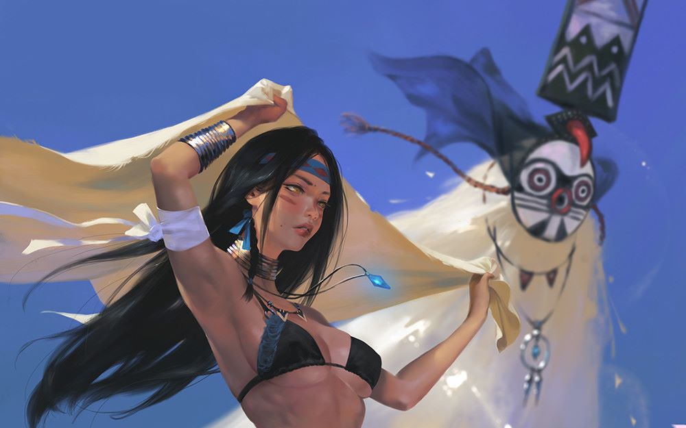 触哭!大神PS绘画过程 | Wind