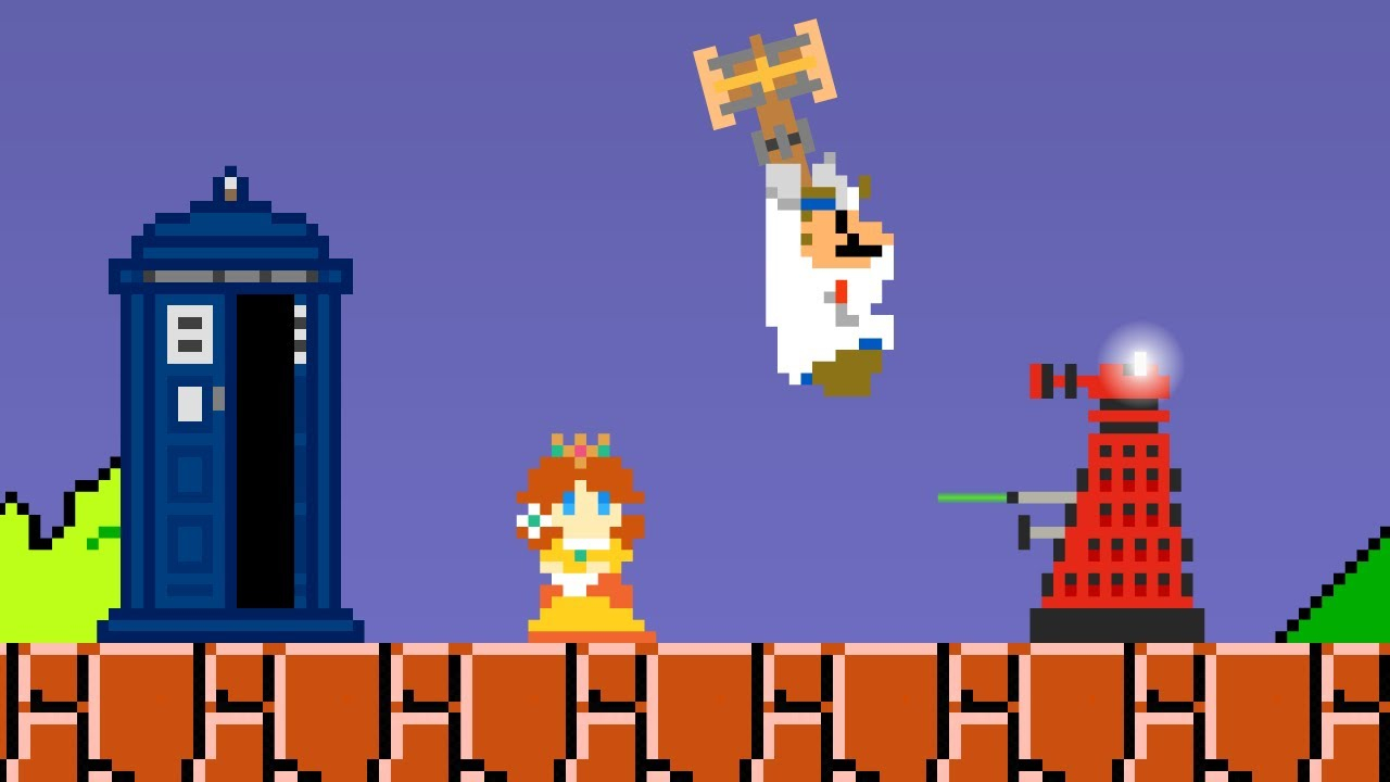 超级玛丽:马里奥超搞笑动画,马里奥医生大闯关