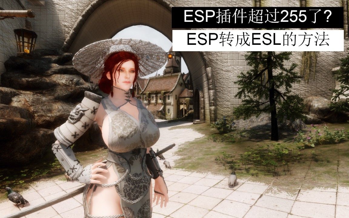 上古卷轴5天际模组新手向教学第九期 ESP超过255?把ESP转成ESL的...