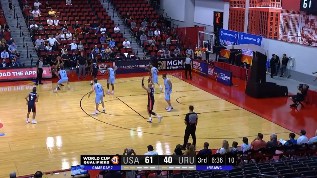 2023男篮世界杯美国vs乌拉圭