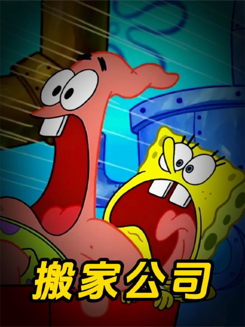 搞笑配音:小海绵成立搬家公司,为何第一天就倒闭了呢