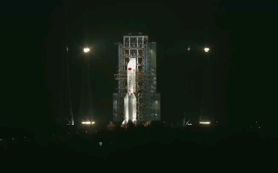 长征五号遥三运载火箭发射全程视频