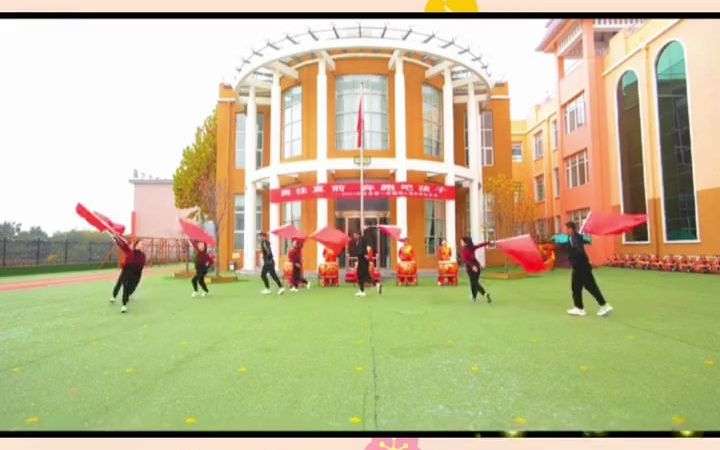 校园运动会精彩表演《旗开得胜》完整版来啦 开场舞 幼儿园 户外活动...