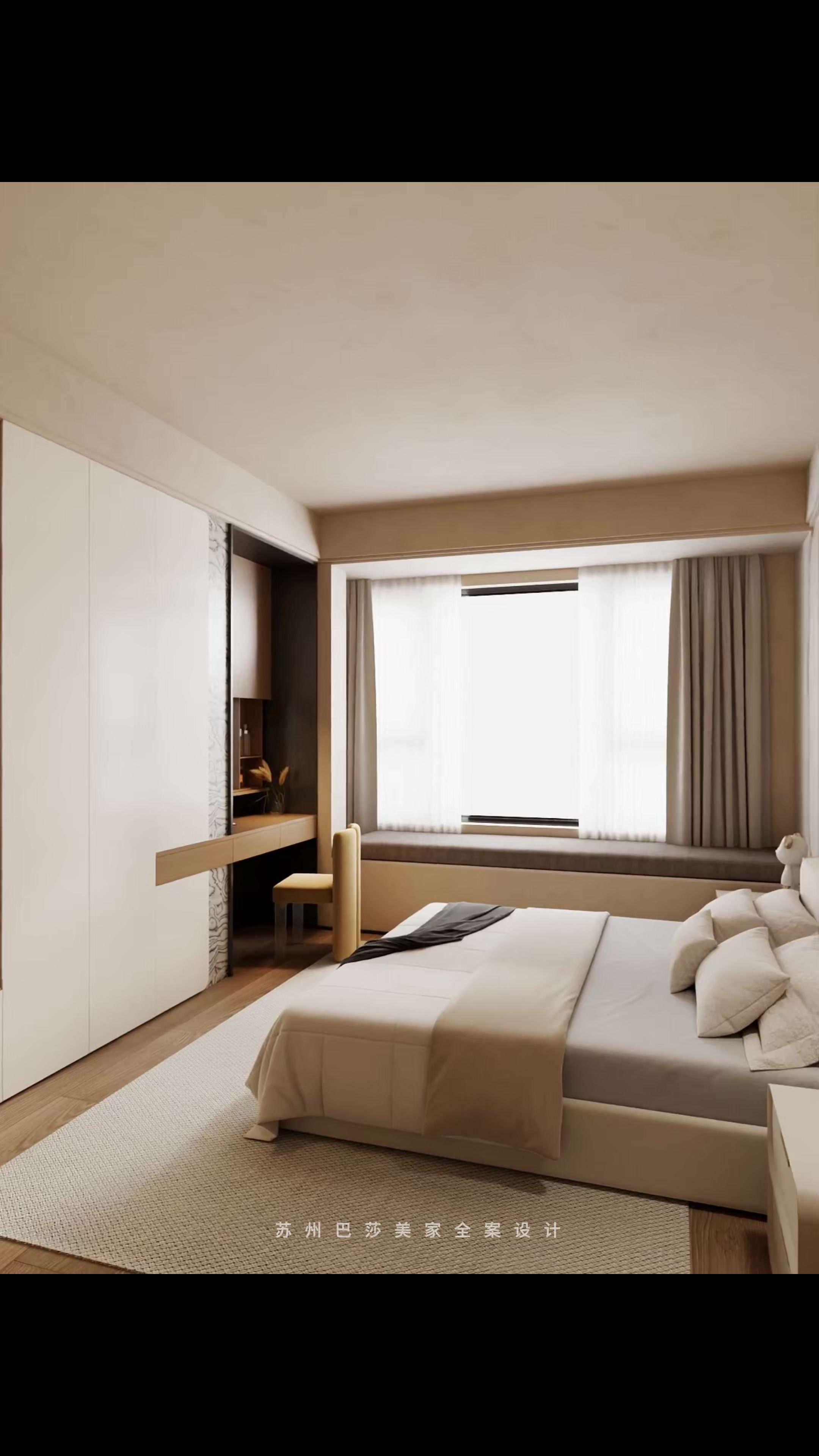 卧室小?不如试试多功能床尾柜! 卧室衣柜空间有限,却想要梳妆台、次...