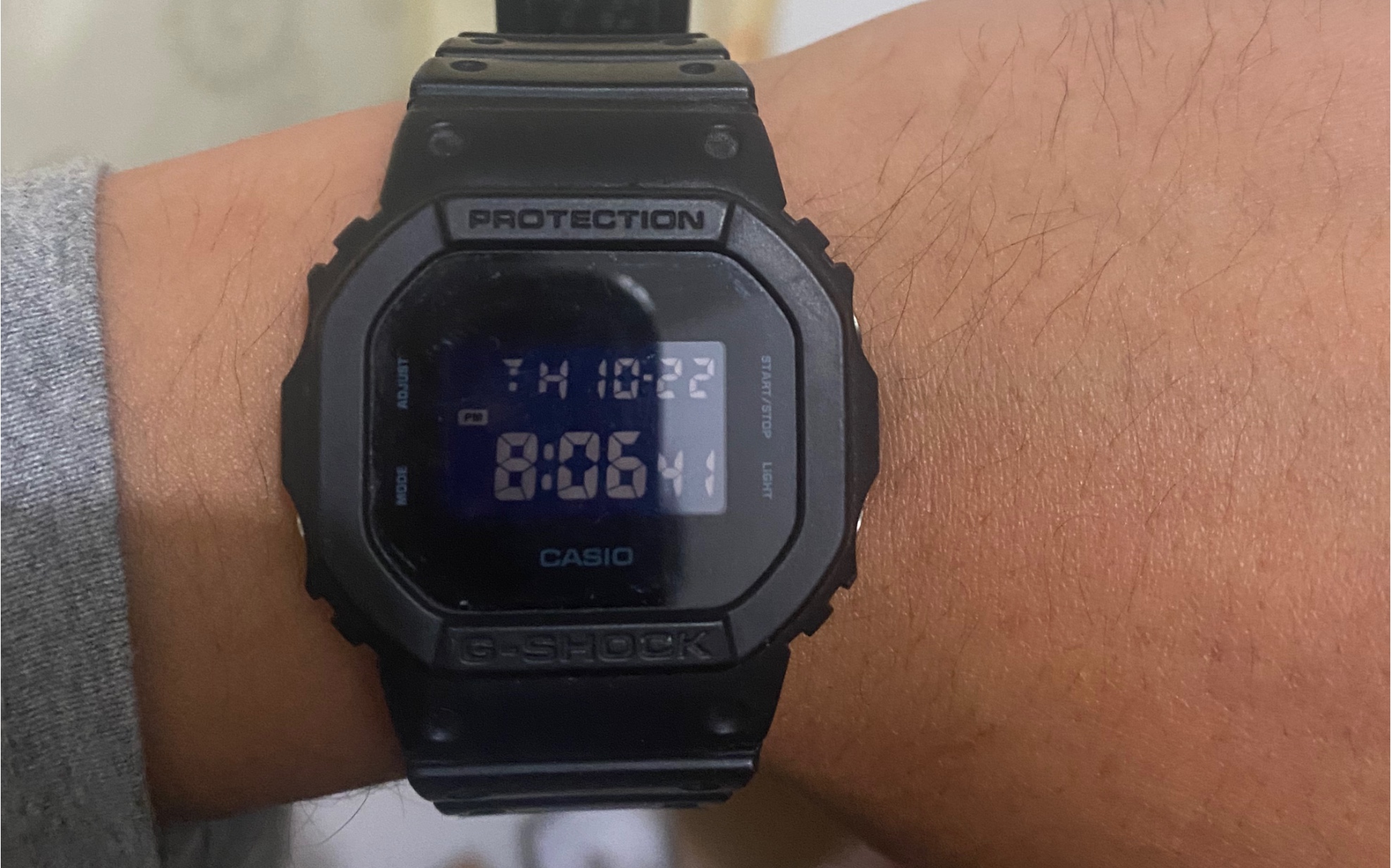 日常:浅谈卡西欧G-SHOCK/DW5600bb黑武士以及购买契机。