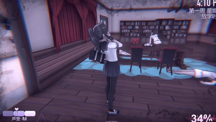 (病娇模拟器202x)试试干掉两个以上的学生会能达到负氛围值吗?