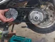 踏板摩托车皮带安装技巧你知道吗?这样的安装方法皮带才会更耐用