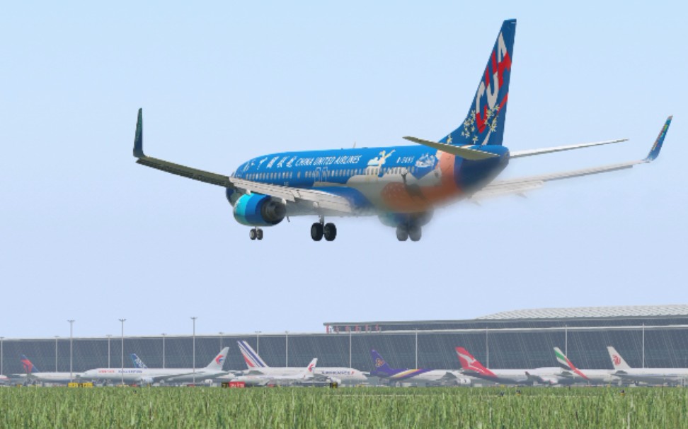 [白菜/XP11]AMJ上海浦东地景抢先体验版 日间效果预览[模拟飞行]