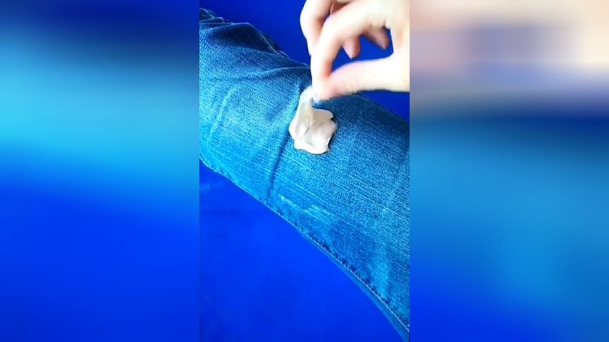 衣服沾上口香糖怎么办,千万不要急用这招5秒钟轻松祛除