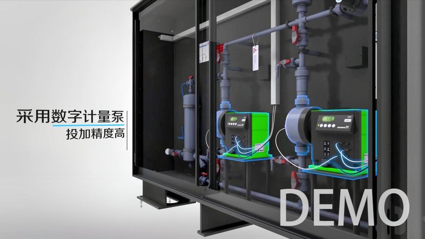 工业设备演示三维机械动画产品演示设备流程展示