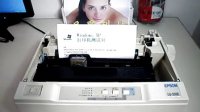 爱普生LQ-300K打印机视频