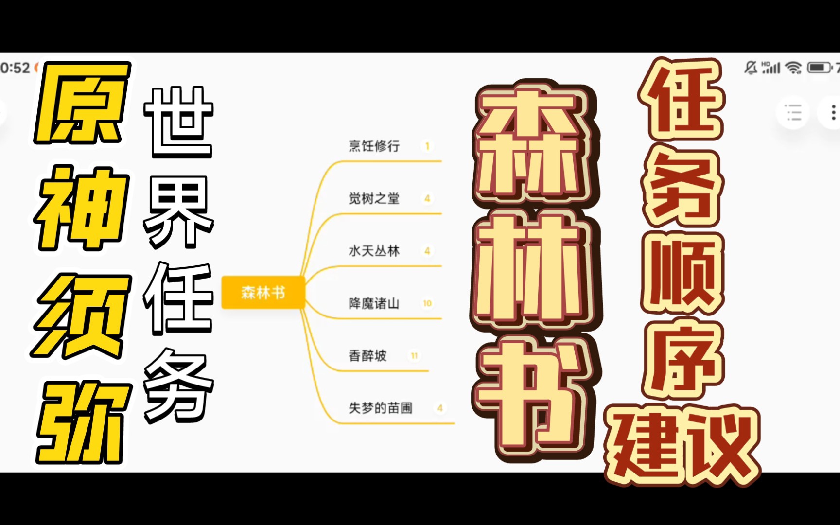 爆肝三天做完森林书任务,我得出了这样的任务顺序建议,让你不再迷茫!