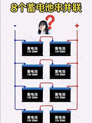 这样连接后,容量是多大?电压又是多大?电工知识 每天跟我涨知识 零...