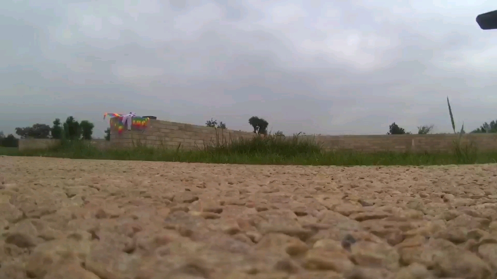 西安汉长城遗址新手无人机航拍