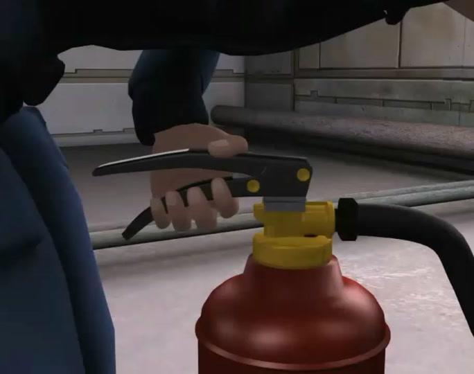 三种灭火器的使用方法教学仿真动画,珍爱生命远离火灾。每个人都...