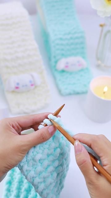 冬天的第一条围巾少喝一杯奶茶,少打一局游戏,给闺蜜亲手织一条围巾