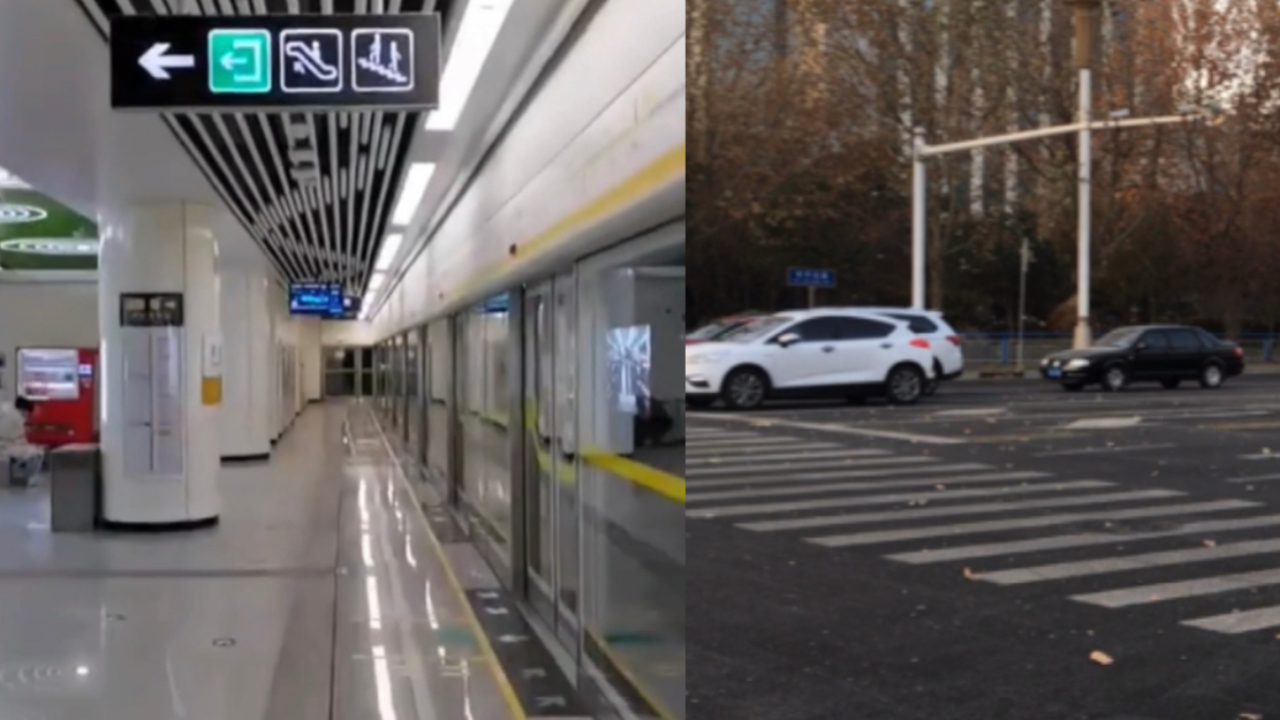 为防控疫情,石家庄地铁公交出租车全部停运,全市群众居家7天