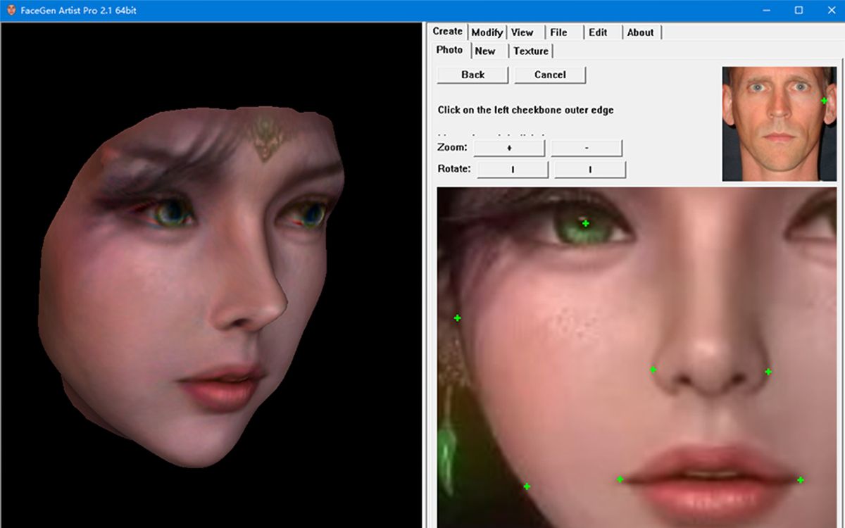 如何使用DAZ3d和facegen及zbrush制作真实人物