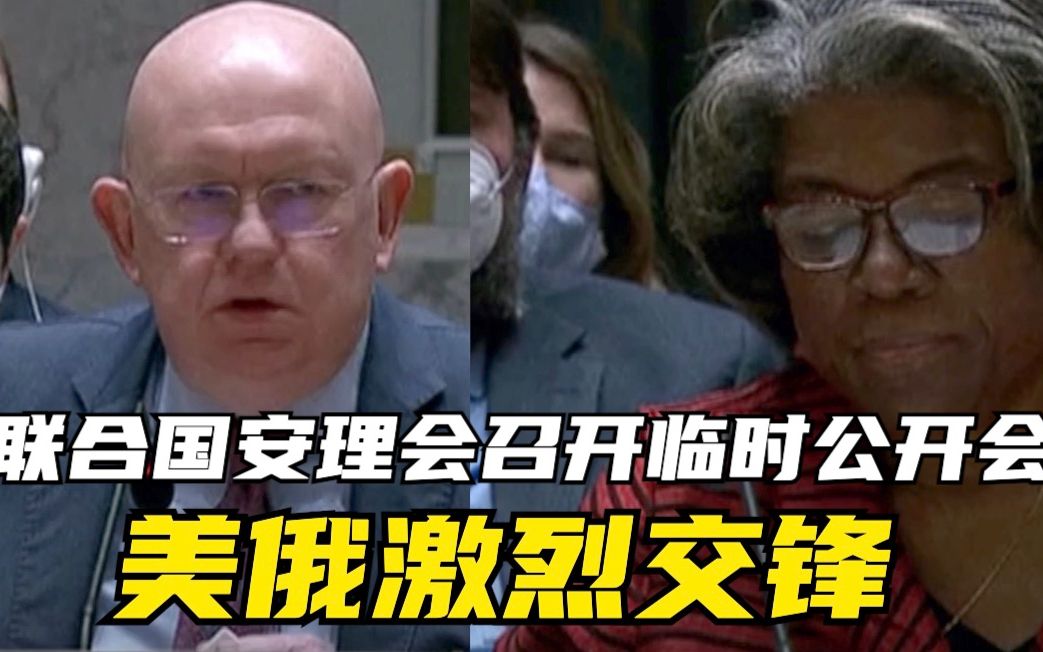 联合国安理会召开临时公开会 美俄激烈交锋