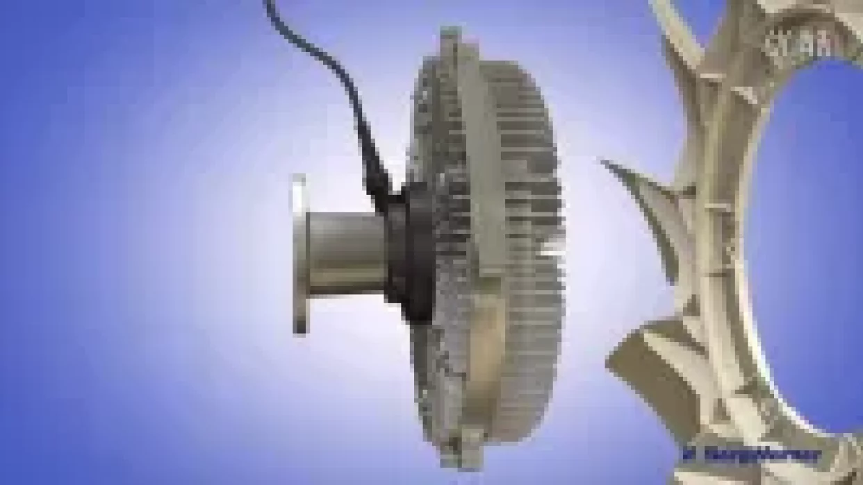 应用于重型商用车的博格华纳电子硅油风扇离合器