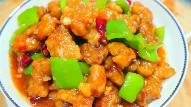 大厨教你在家做溜肉段,外焦里嫩,讲解详细,一上桌就抢光