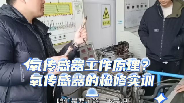 氧传感器工作原理及检修实训一,常见故障分析#汽车电子