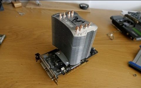 把CPU的散热器装在显卡上