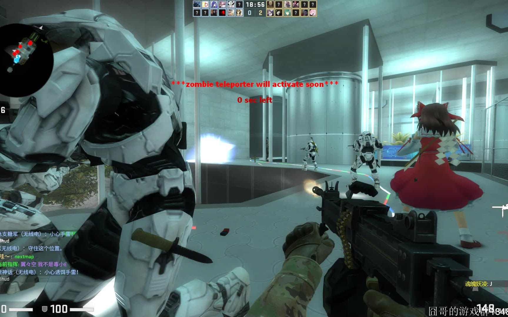 基地平台逃亡之旅 CSGO僵尸逃跑