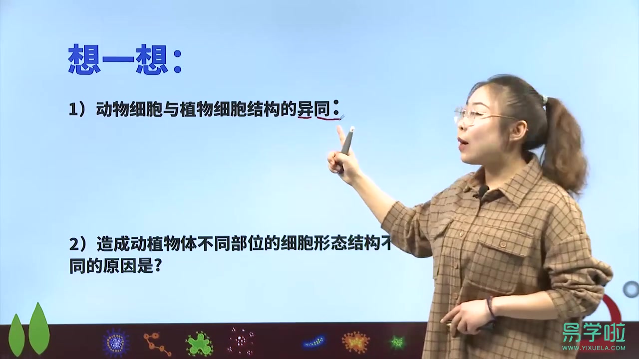 人教版高中生物【必修一】教学视频课程