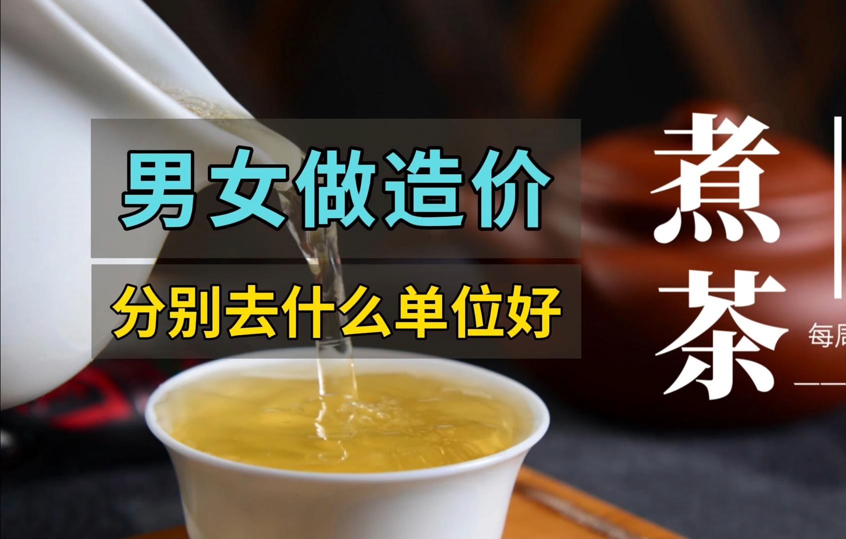 男女做造价分别去什么单位好