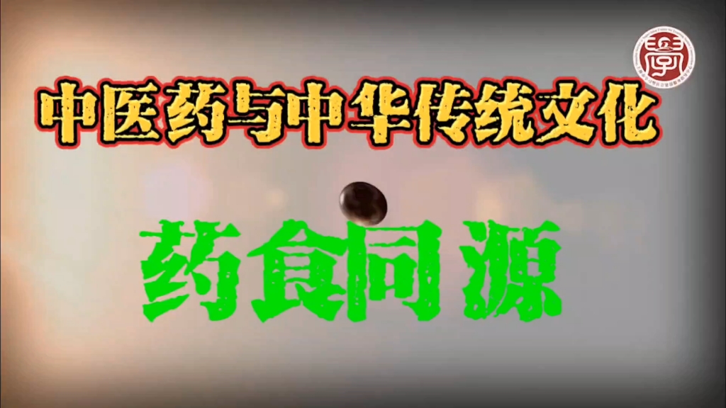 18、中医药与中华传统文化:药食同源