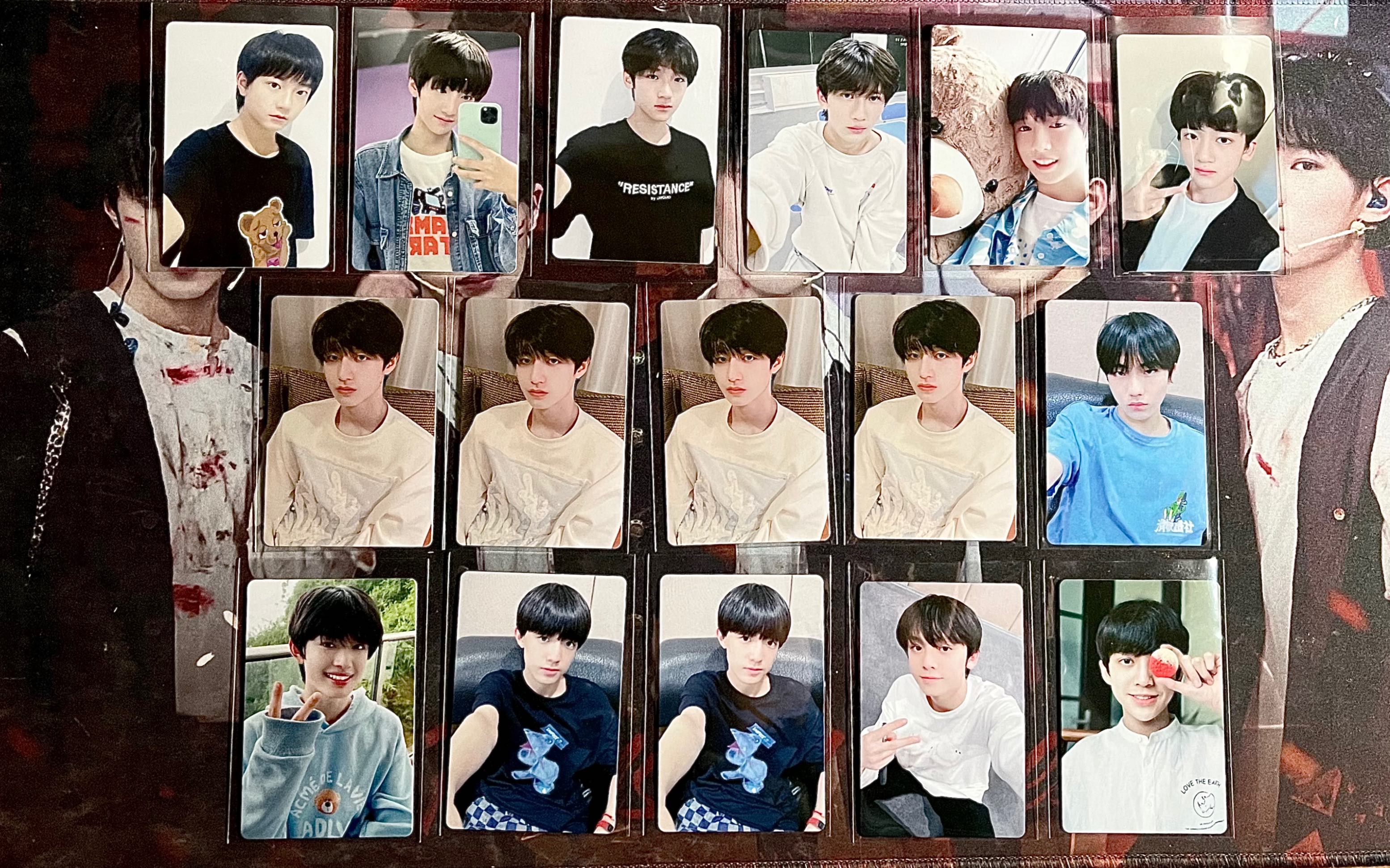 【开箱】TF家族《迷宫》3代 三代 全员生写