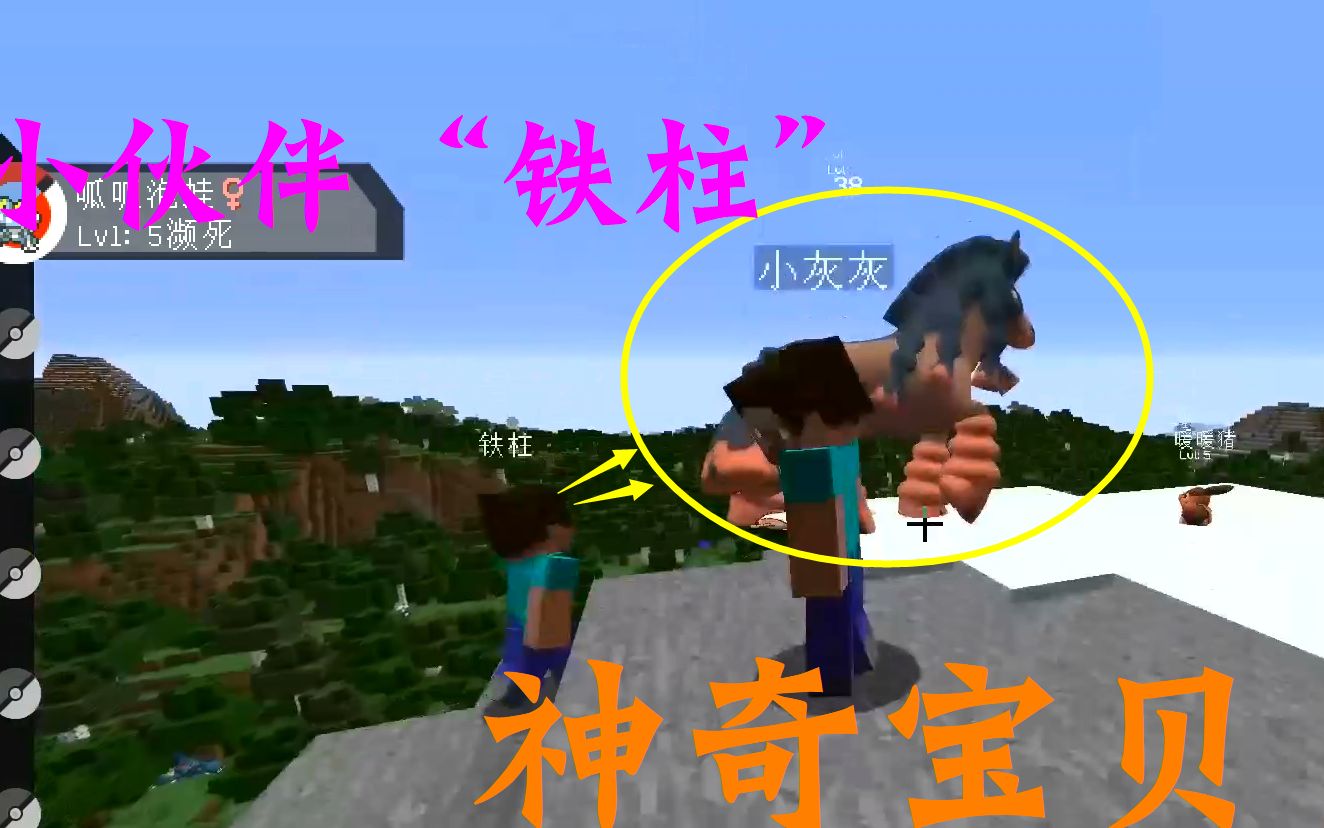 我的世界神奇宝贝生存1:带着呱呱泡蛙,开启了宝可梦的神奇世界